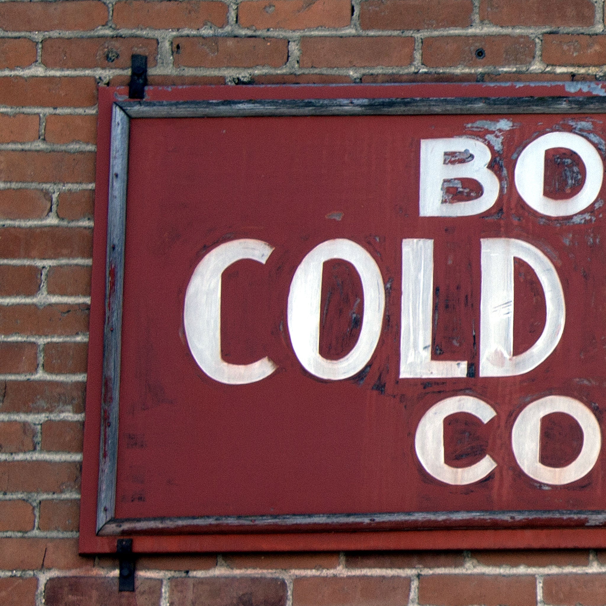 Bozeman Cold Storage Sign Framed Print | Don't Come Lookin – Western Mavrik